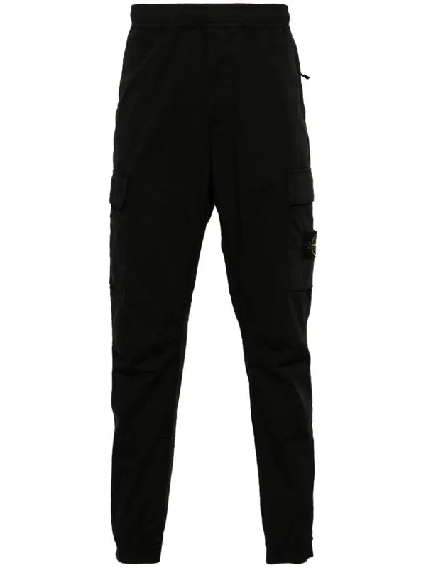 Stone Island Compass Badge Trousers - Black
