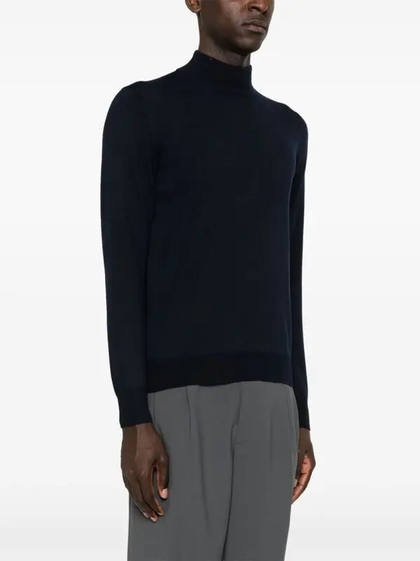 FILERIA Virgin Wool Sweater - Blue