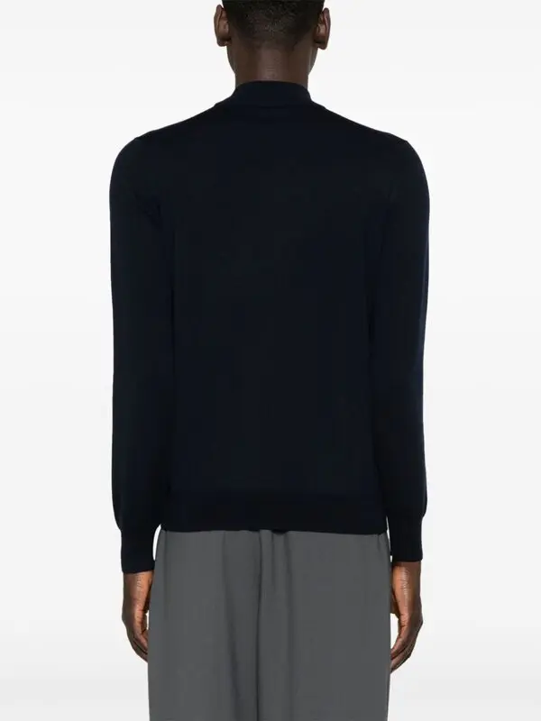 FILERIA Virgin Wool Sweater - Blue