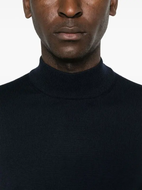 FILERIA Virgin Wool Sweater - Blue