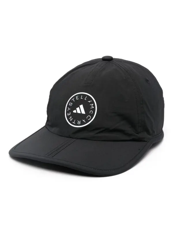 Adidas By Stella McCartney Logo-print Cap - Black