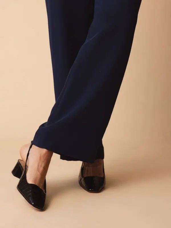 AQUAZZURA 35mm Ginza Slingback Pumps - Black
