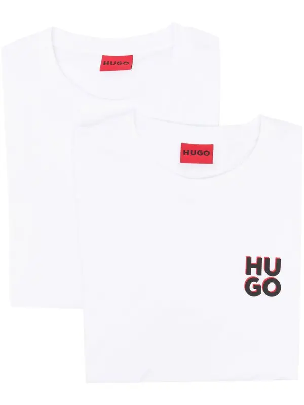 Hugo Logo-print T-shirt - White