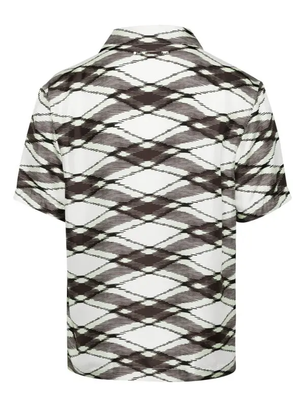 Missoni Patterned Silk Short Sleeve Shirt