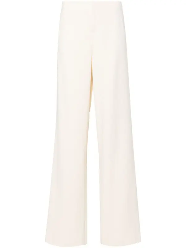 Blumarine Wide-leg Trousers - Neutrals
