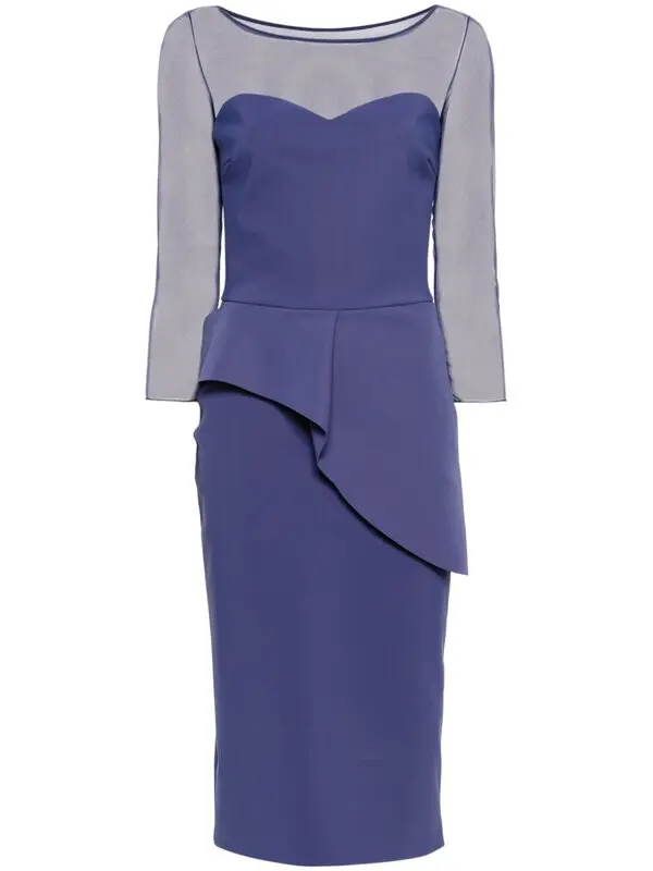 Chiara Boni La Petite Robe Skip Illusion Bis Midi Dress
