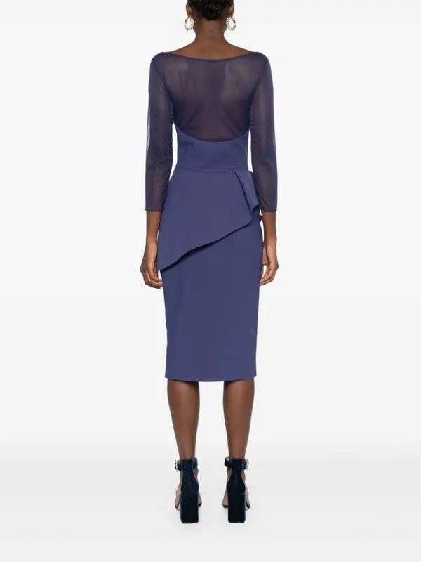 Chiara Boni La Petite Robe Skip Illusion Bis Midi Dress