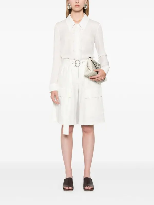 Khaite Luka Silk Georgette Shirt