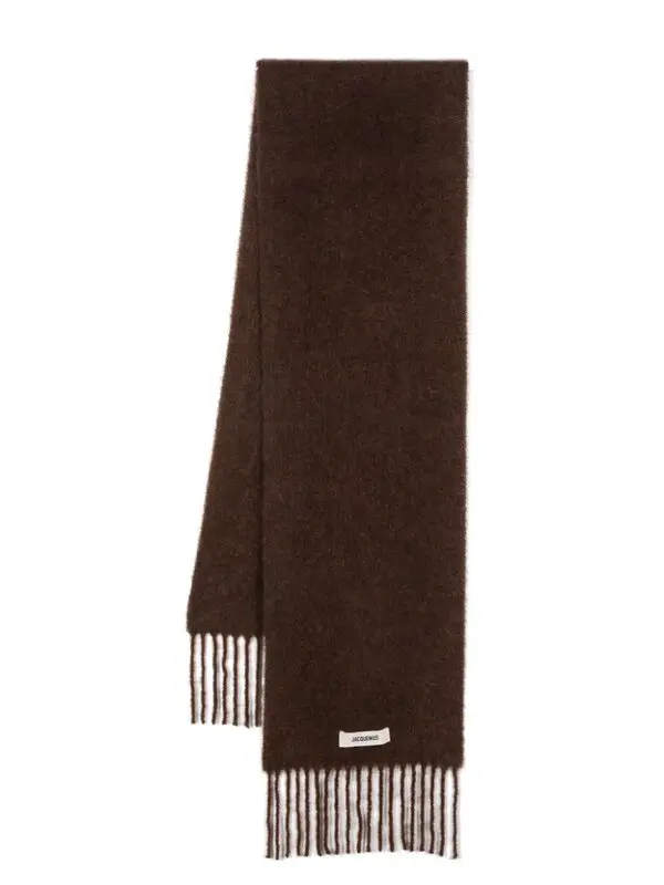 Jacquemus L'echarpe Carro Scarf - Brown