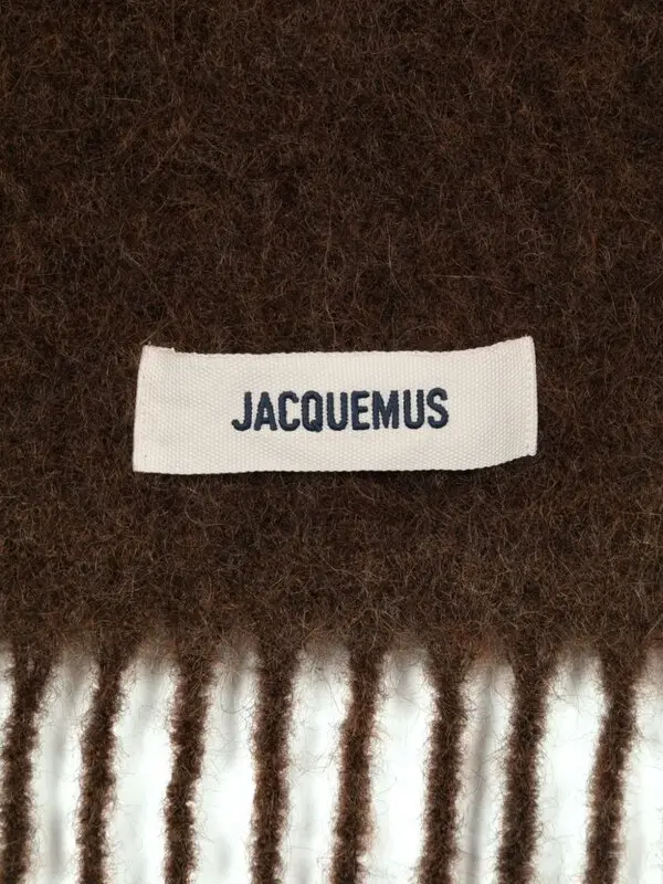 Jacquemus L'echarpe Carro Scarf - Brown