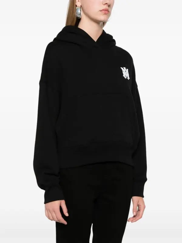 Amiri Ma Core Logo Hoodie Sweatshirt - Black