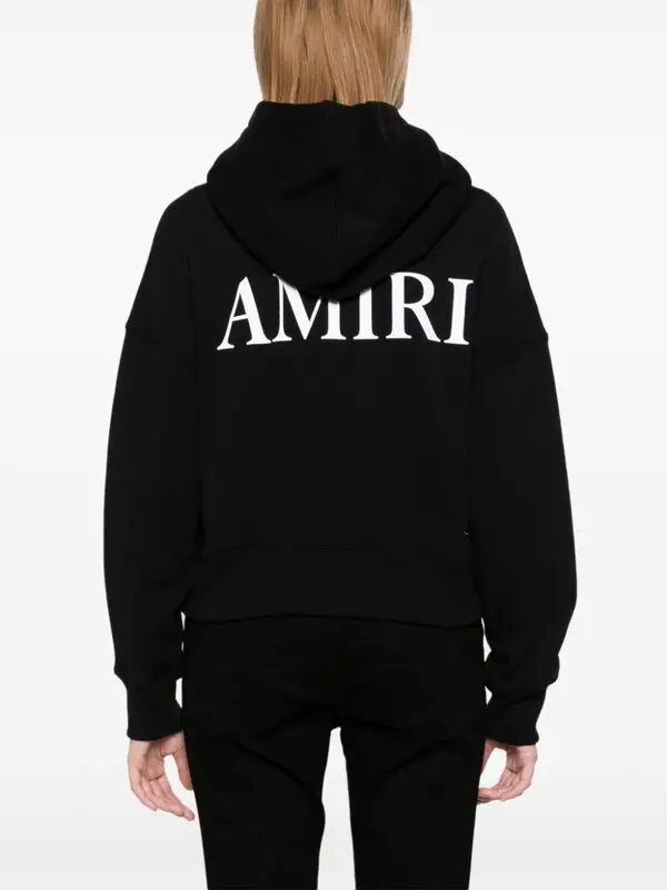 Amiri Ma Core Logo Hoodie Sweatshirt - Black