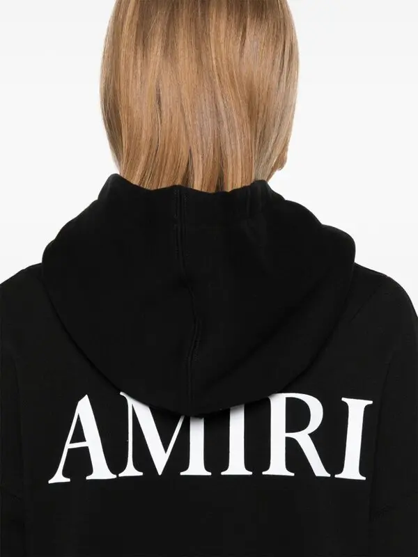 Amiri Ma Core Logo Hoodie Sweatshirt - Black
