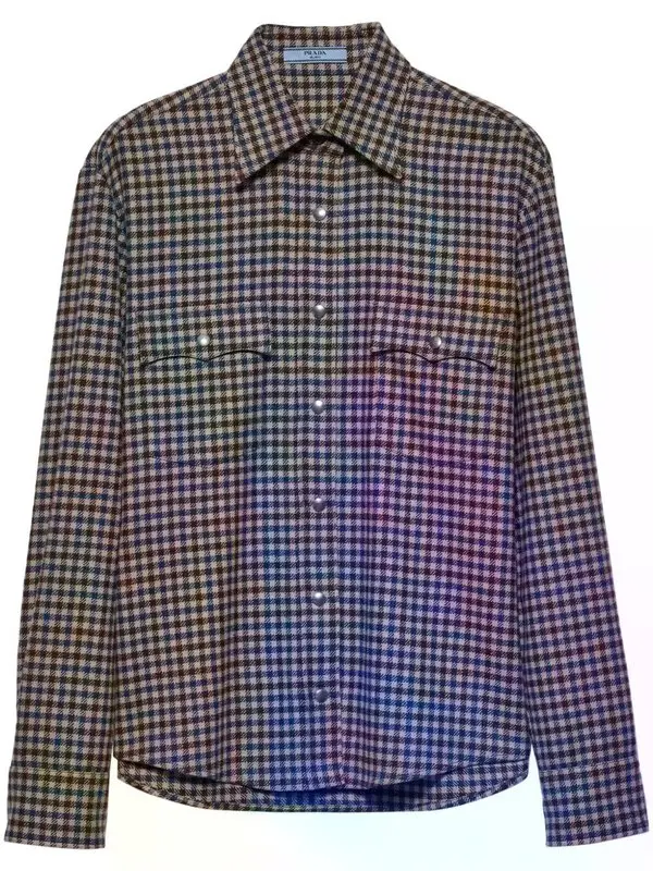 Prada Wool Shirt - Neutrals