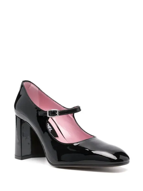 CAREL 75mm Leather Pumps