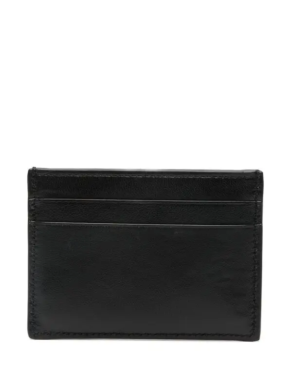 Loewe Puffer Anagram Card Holder - Black