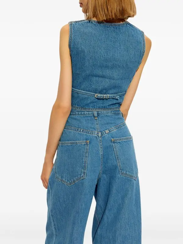 Givenchy Voyou Denim Waistcoat