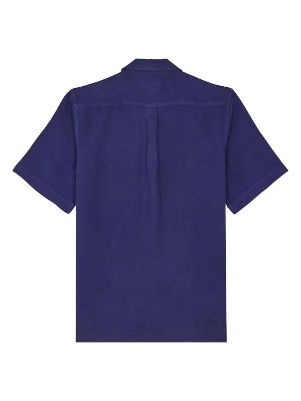 Vilebrequin Short-sleeve Linen Shirt