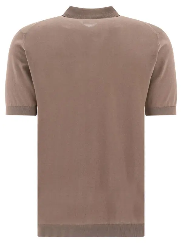 John Smedley Adrian Polo Shirt - Neutrals