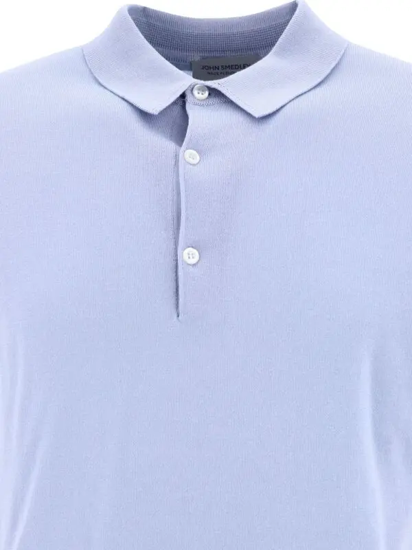 John Smedley Adrian Polo Shirt - Blue