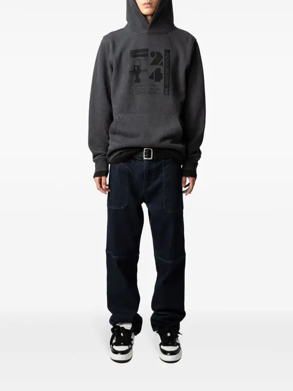 Zadig&Voltaire Sanchi Photoprint Hooded Sweatshirt