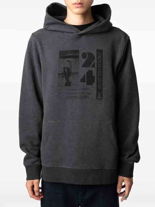 Zadig&Voltaire Sanchi Photoprint Hooded Sweatshirt