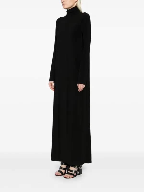 Norma Kamali Mock-neck Gown