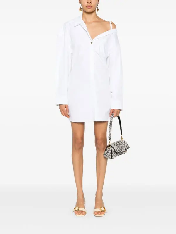 Jacquemus La Mini Robe Mini Dress - White
