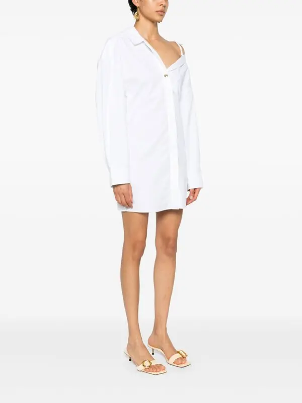 Jacquemus La Mini Robe Mini Dress - White