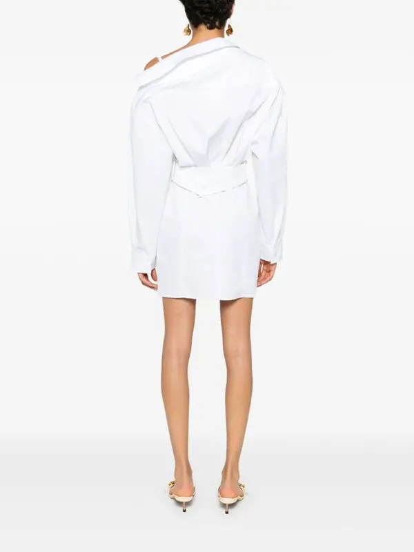 Jacquemus La Mini Robe Mini Dress - White