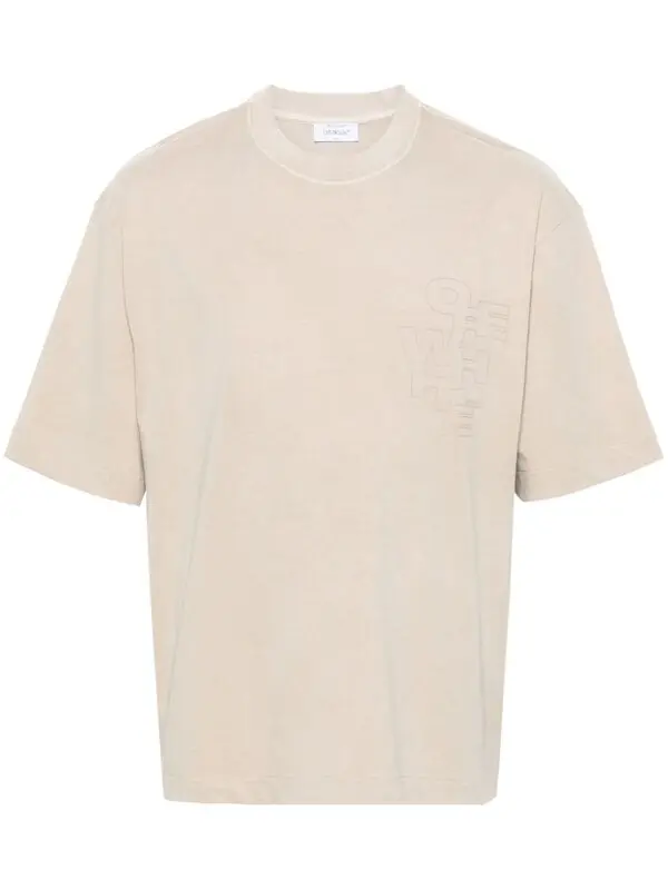 Off-White Outline Arrow Skate T-shirt - Neutrals