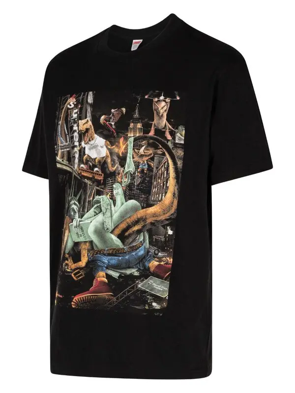 Supreme T-Rex T-Shirt - Black | Editorialist