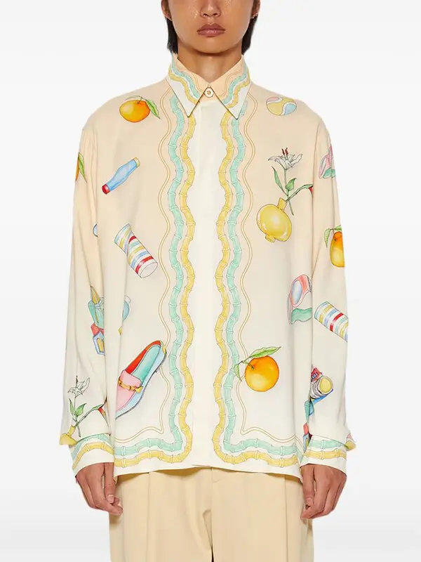 Casablanca All-over Printed Shirt