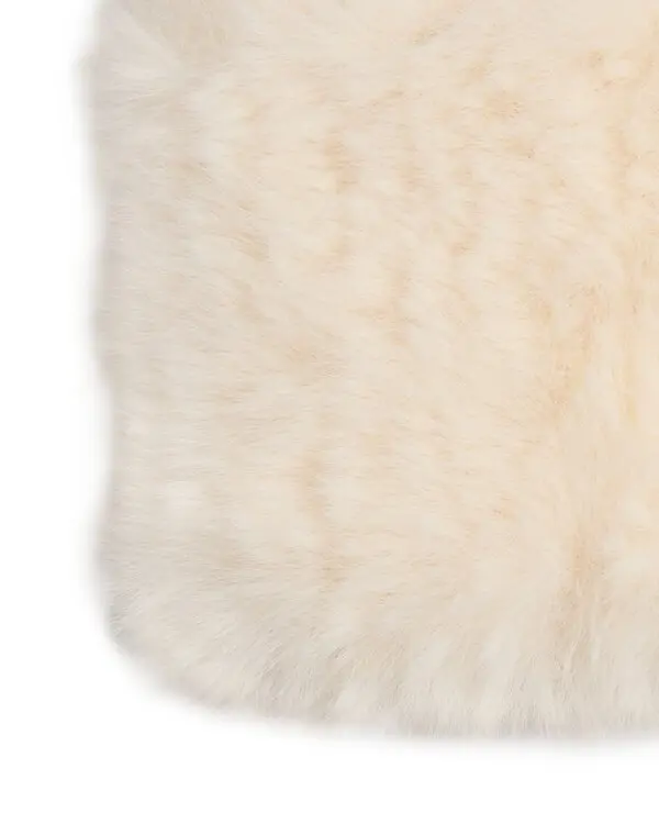 Surell Rex Rabbit Faux Fur Knit Headband