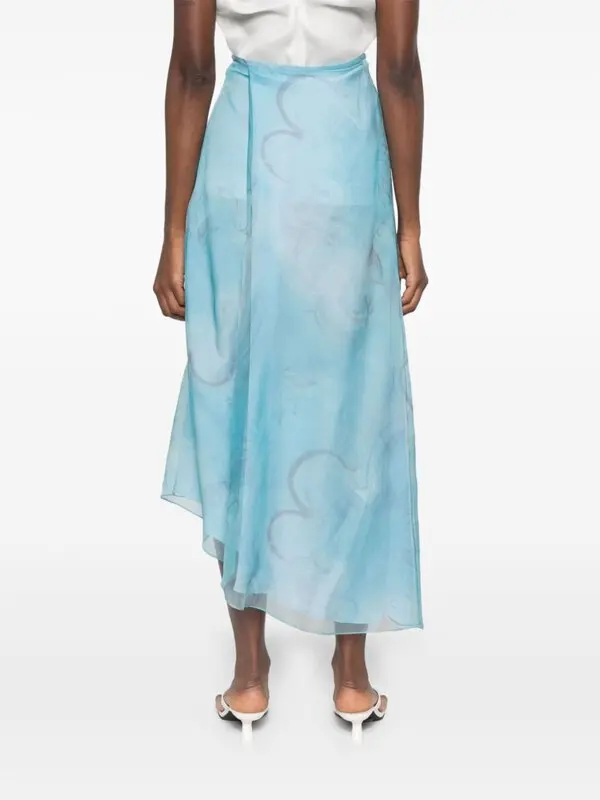 Giorgio Armani Floral-print Skirt