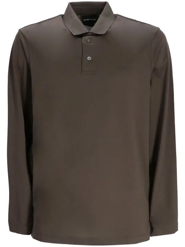 Emporio Armani Eagle-motif Polo Shirt