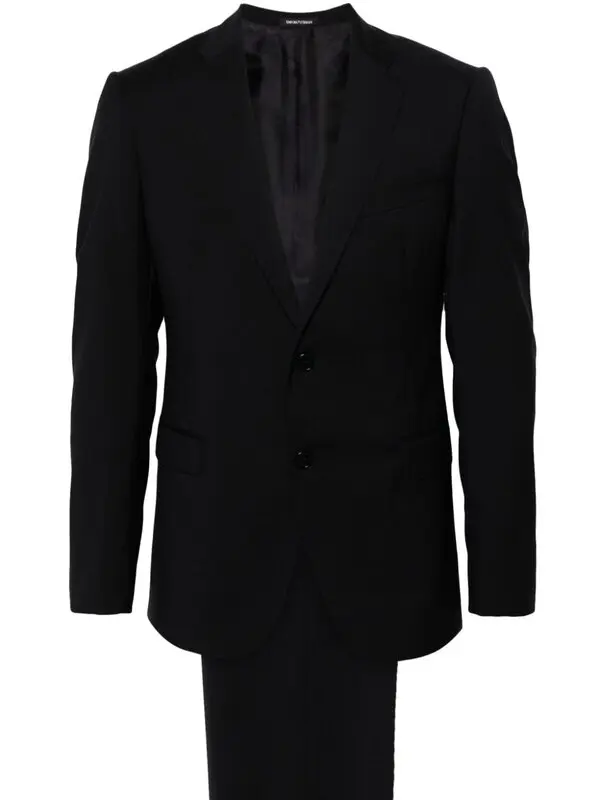 Emporio Armani Virgin-wool Suit - Grey