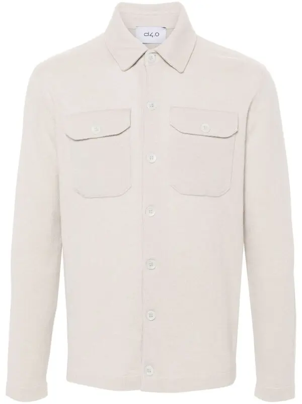 D4.0 Knitted Shirt - Neutrals