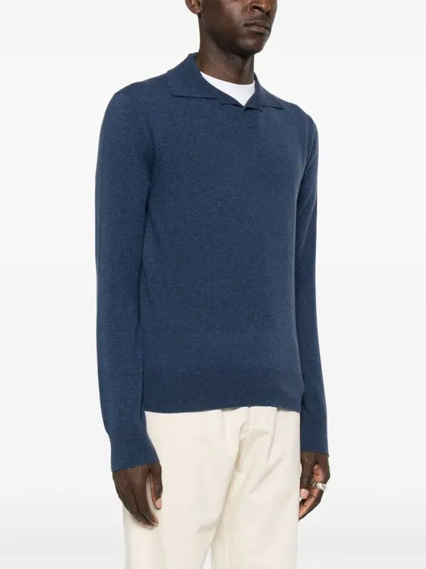 D4.0 Cashmere Sweater - Blue