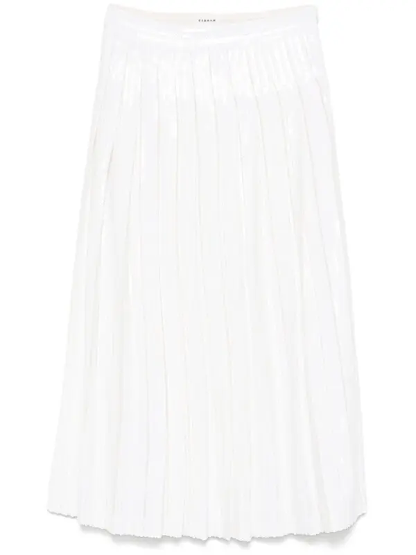 P.a.r.o.s.h Godot Maxi Skirt - White