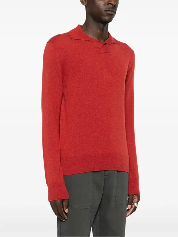 D4.0 Cashmere Sweater - Red