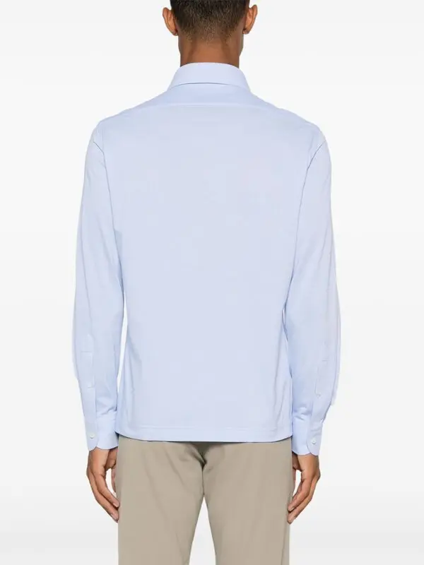Boggi Milano Logo-tag Polo Shirt - Blue