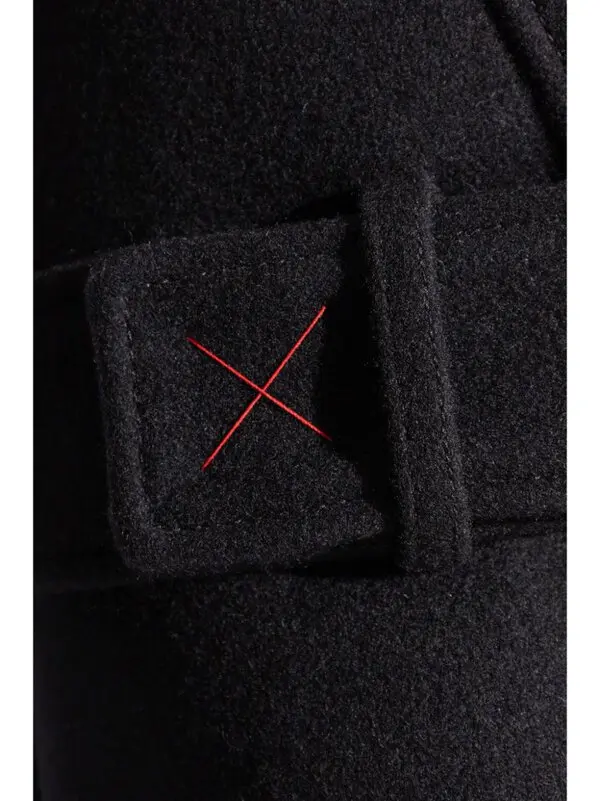 Victoria Beckham Wool Double-breasted Coat