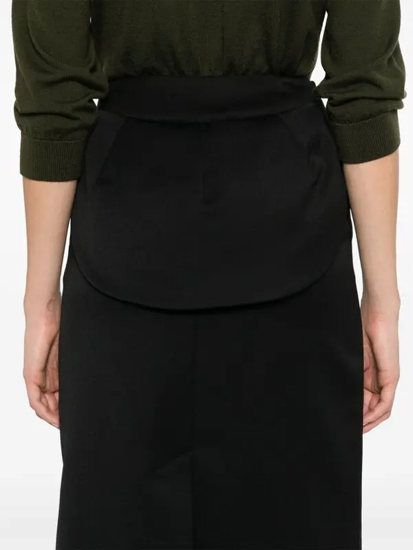 Simone Rocha Flap-detail Midi Skirt