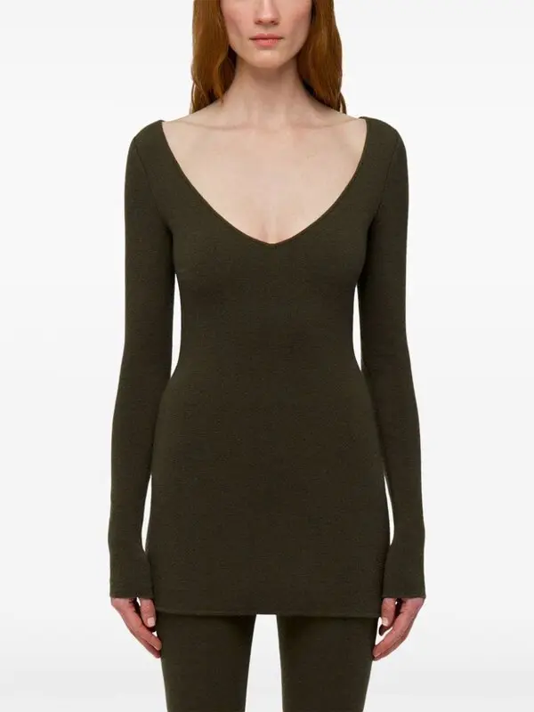 FERRAGAMO Virgin Wool-blend Knitted Dress