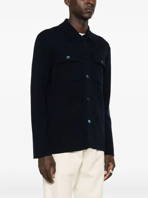 D4.0 Knitted Shirt - Blue