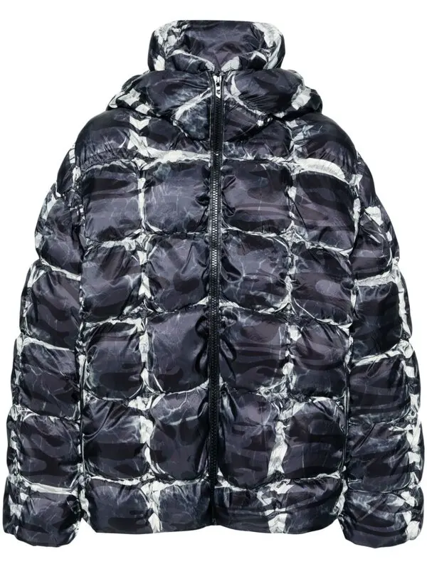 DIESEL® W-claus-camu Puffer Jacket