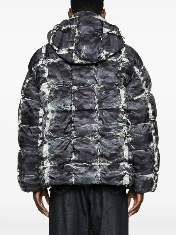 DIESEL® W-claus-camu Puffer Jacket