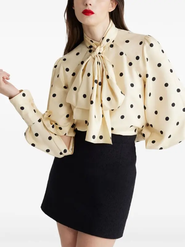 PATOU Lavallière Blouse