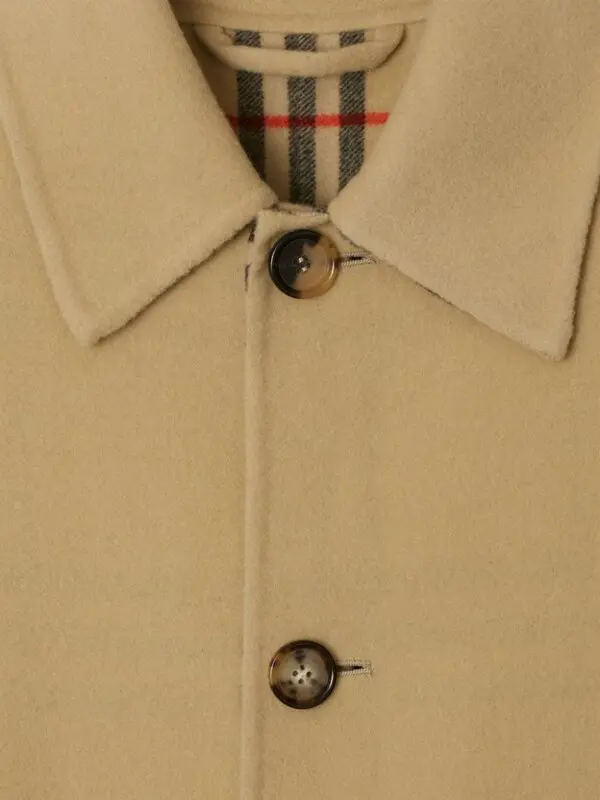 Burberry Car Coat - Neutrals